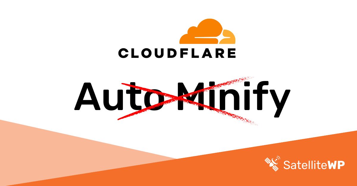 Cloudflare to remove Auto Minify